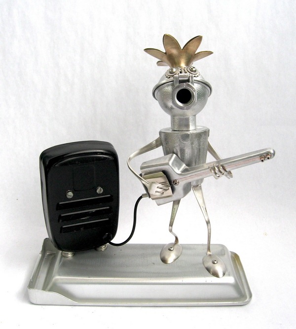 Brian Marshall’s Sculptures out of Scrap Materials | Amusing Planet